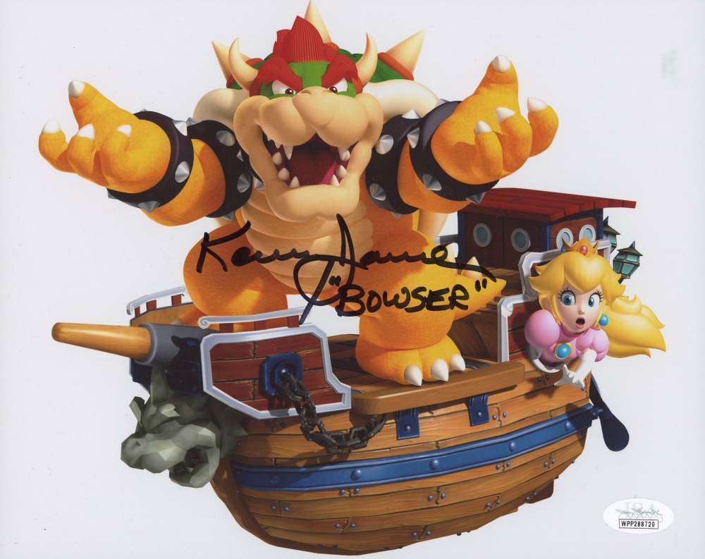 Kenny James Signed "Bowser" 8x10 Photo Inscribed "Bowser" (JSA ...