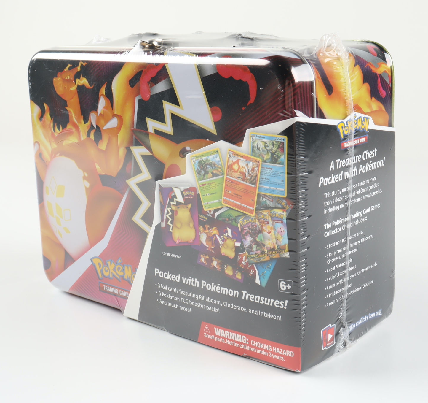 Pokemon TCG: Fall 2020 Collector's Chest Charizard & Pikachu Tin Set ...