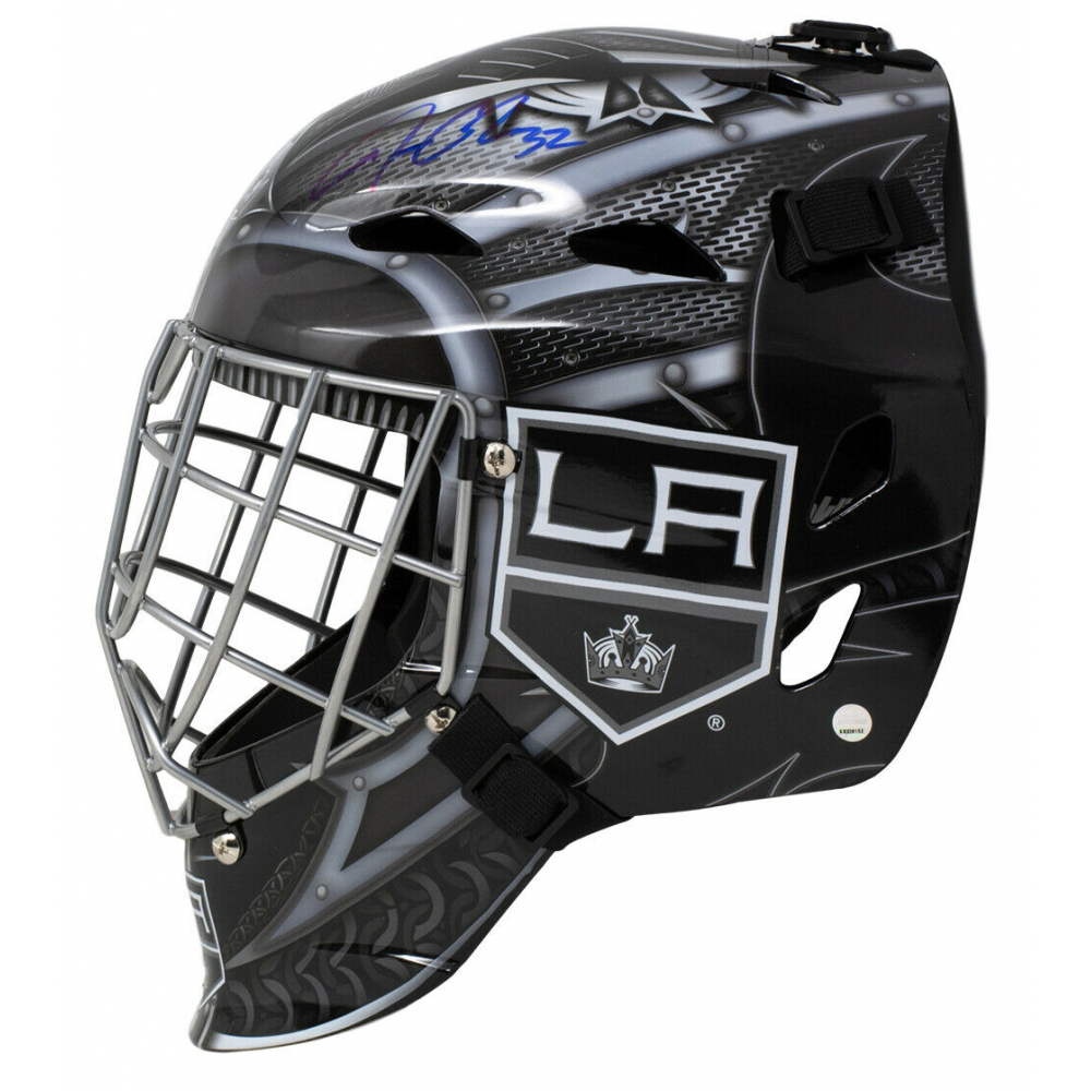 Jonathan Quick Signed Kings Full-Size Hockey Goalie Mask (Fanatics ...