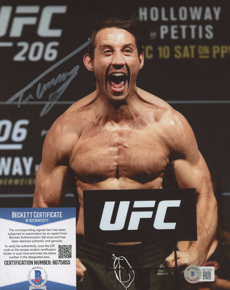 Tim Kennedy Signed 8x10 Photo (Beckett) | Pristine Auction