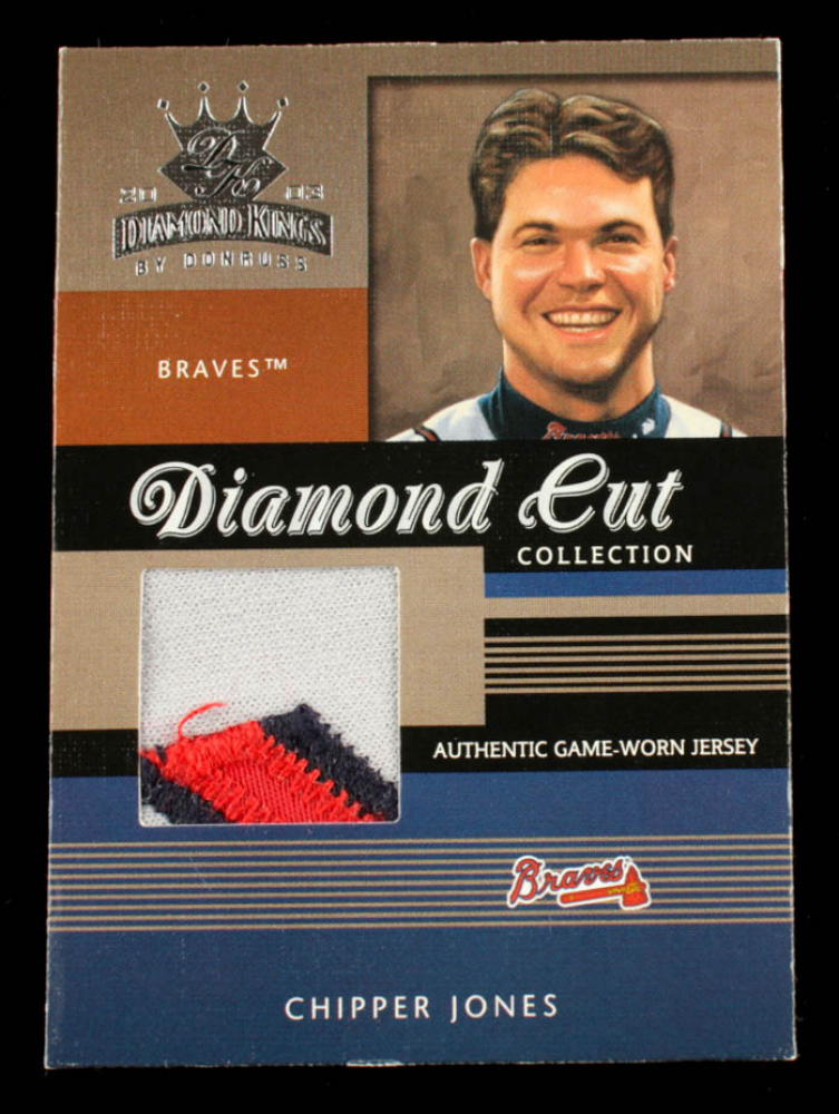 Chipper Jones 2003 Diamond Kings Diamond Cut Collection #DC60 Jsy #83/ ...