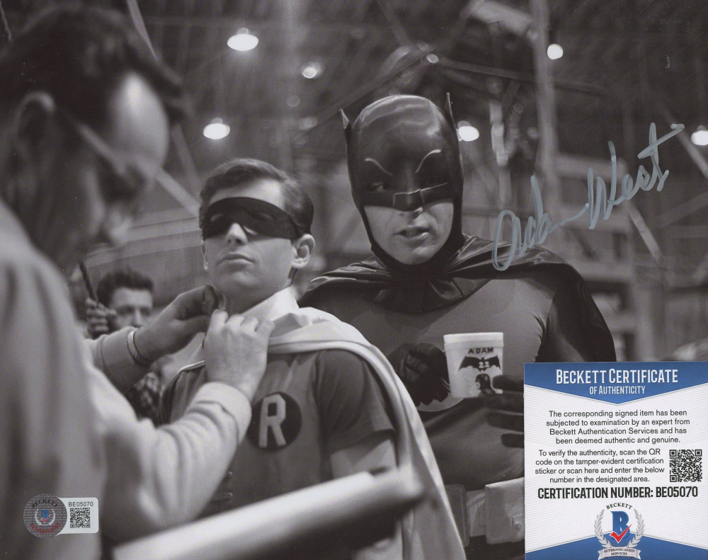 Adam West Signed "Batman" 8x10 Photo (Beckett) | Pristine Auction