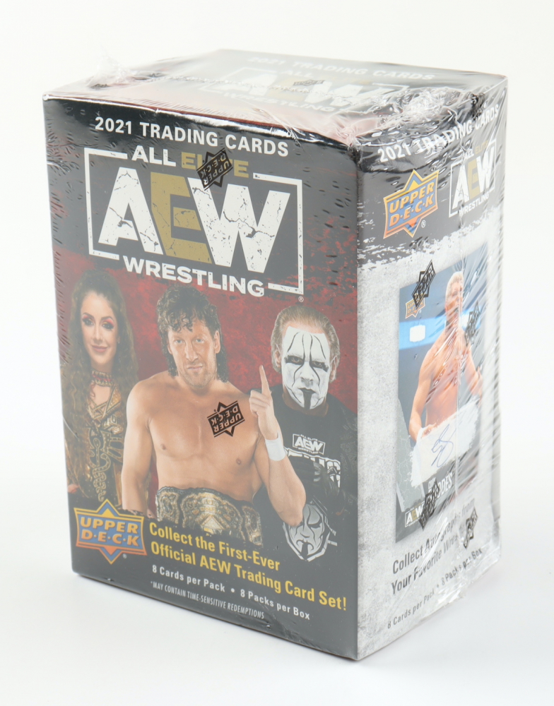 2021 Upper Deck All Elite Wrestling AEW Blaster Box with (8) Packs ...