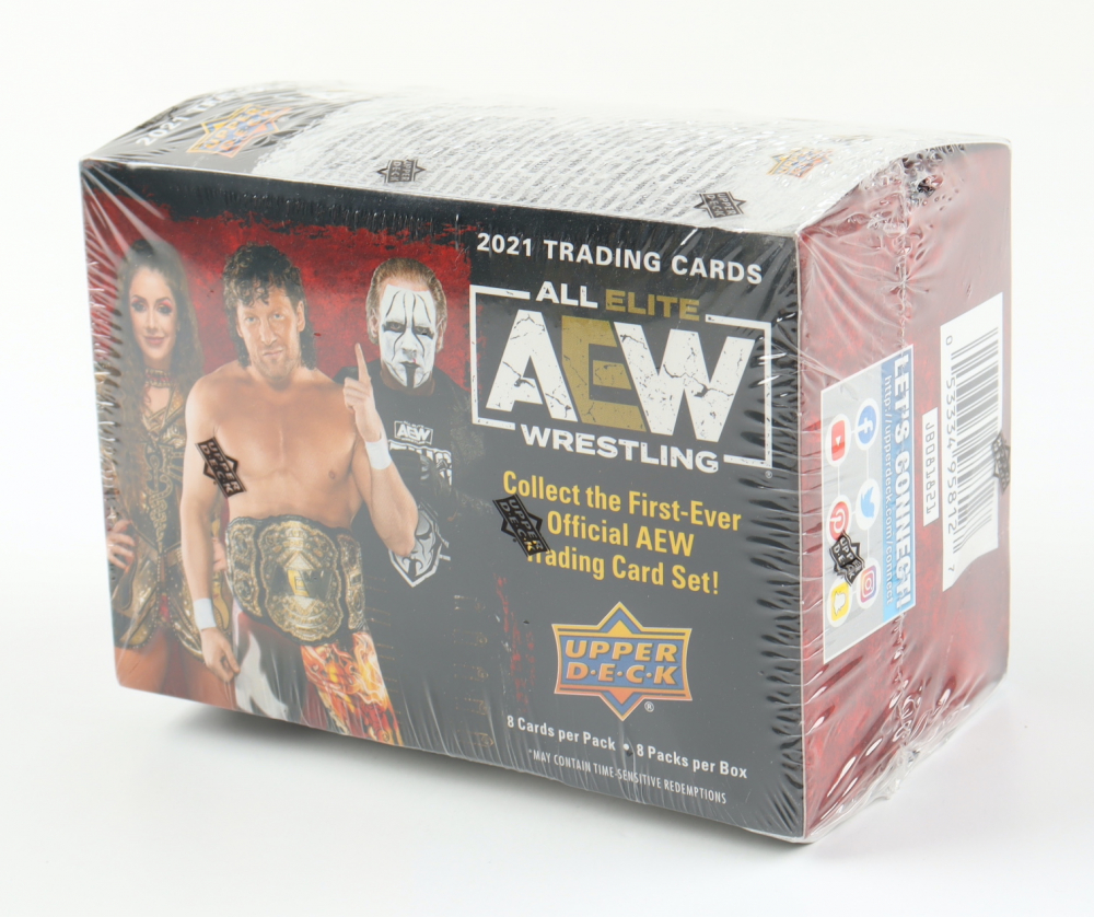 2021 Upper Deck All Elite Wrestling AEW Blaster Box with (8) Packs ...