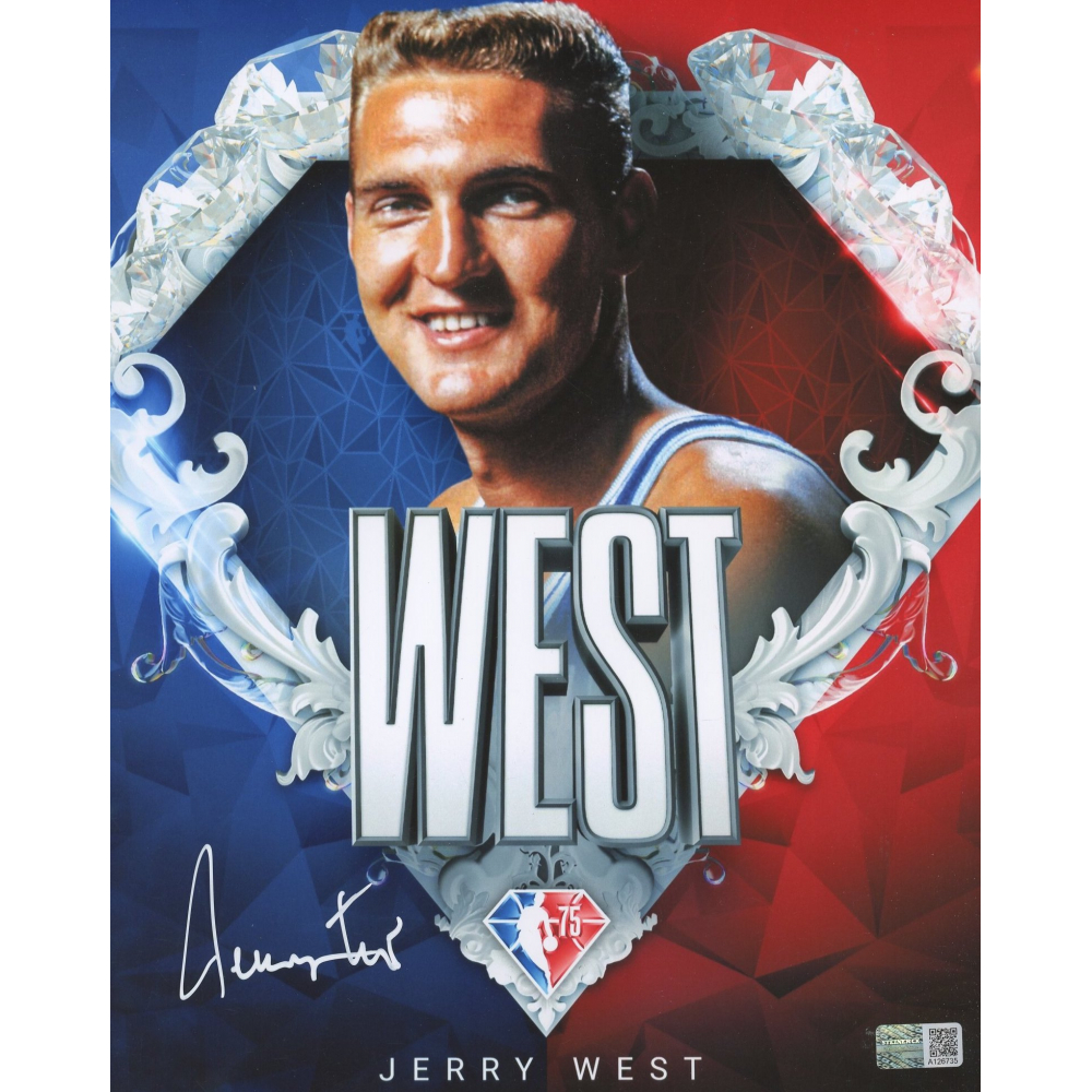 Jerry West Signed 8x10 Photo (Steiner) | Pristine Auction