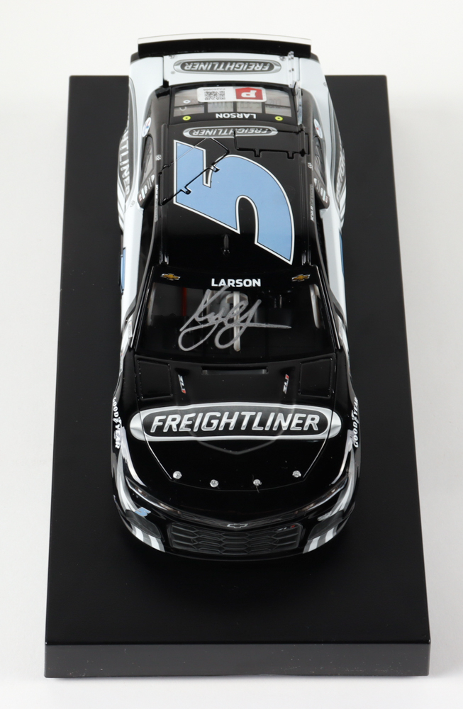 Kyle Larson Signed 2021 NASCAR #5 Freightliner Camaro - 1:24 Premium ...