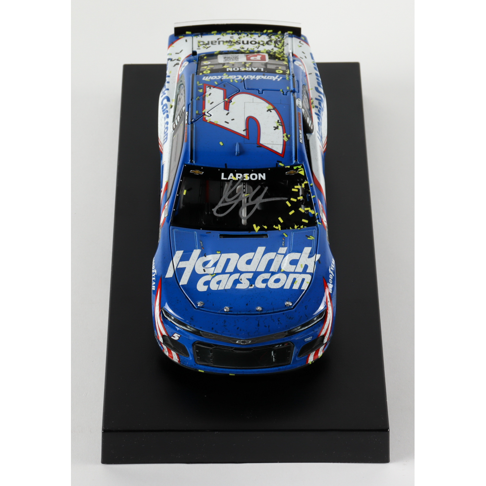 Kyle Larson Signed 2021 NASCAR #5 Hendrickcars.com Las Vegas Win Camaro ...