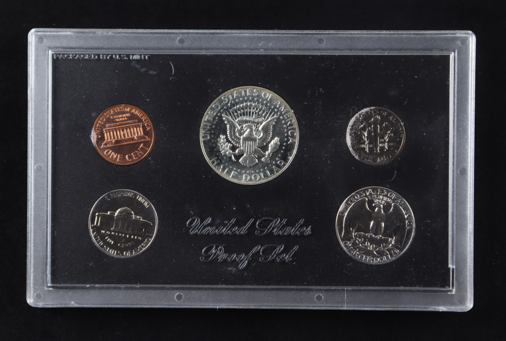 1970-S United States Mint Proof Set with (5) Coins | Pristine Auction