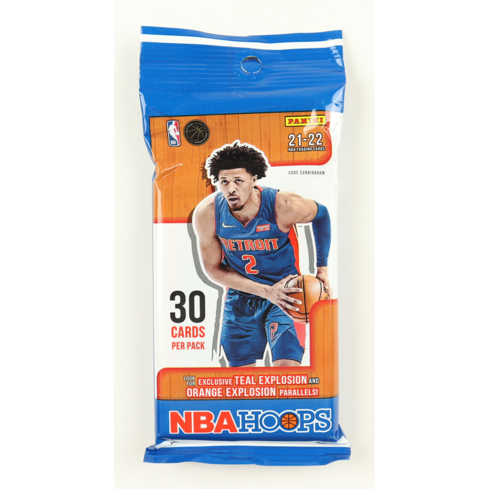 2021-22 Panini NBA Hoops Basketball Jumbo Value Pack of (30) Cards ...