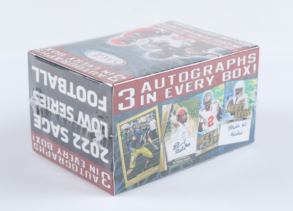 2022 Sage Low Series Football Blaster Box with (63) Cards | Pristine ...