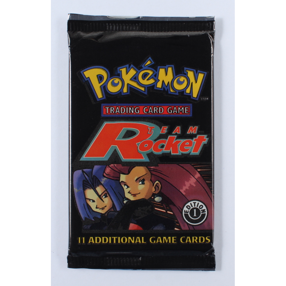 Pokemon Team Rocket 1st Edition Booster Pack with (11) Cards | Pristine ...