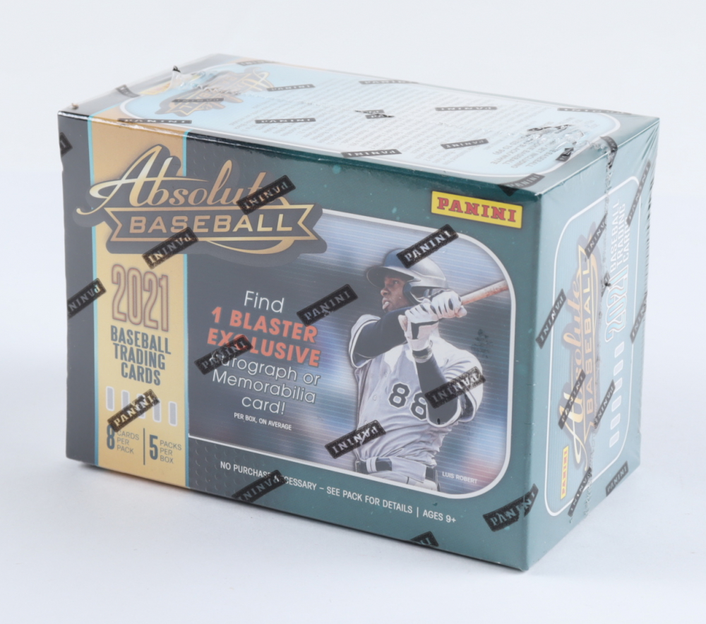 2021 Panini Absolute Baseball Blaster Box with (5) Packs | Pristine Auction