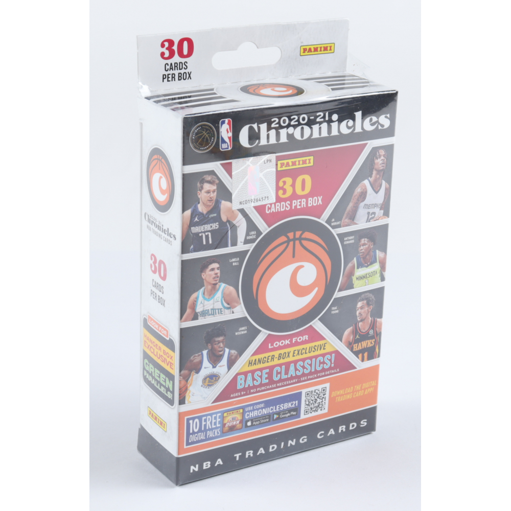 2020-21 Panini Chronicles Basketball Hanger Box with (30) Cards ...
