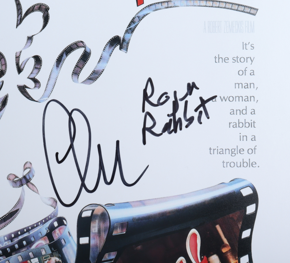 Charles Fleischer & Kathleen Turner Signed "Who Framed Roger Rabbit ...