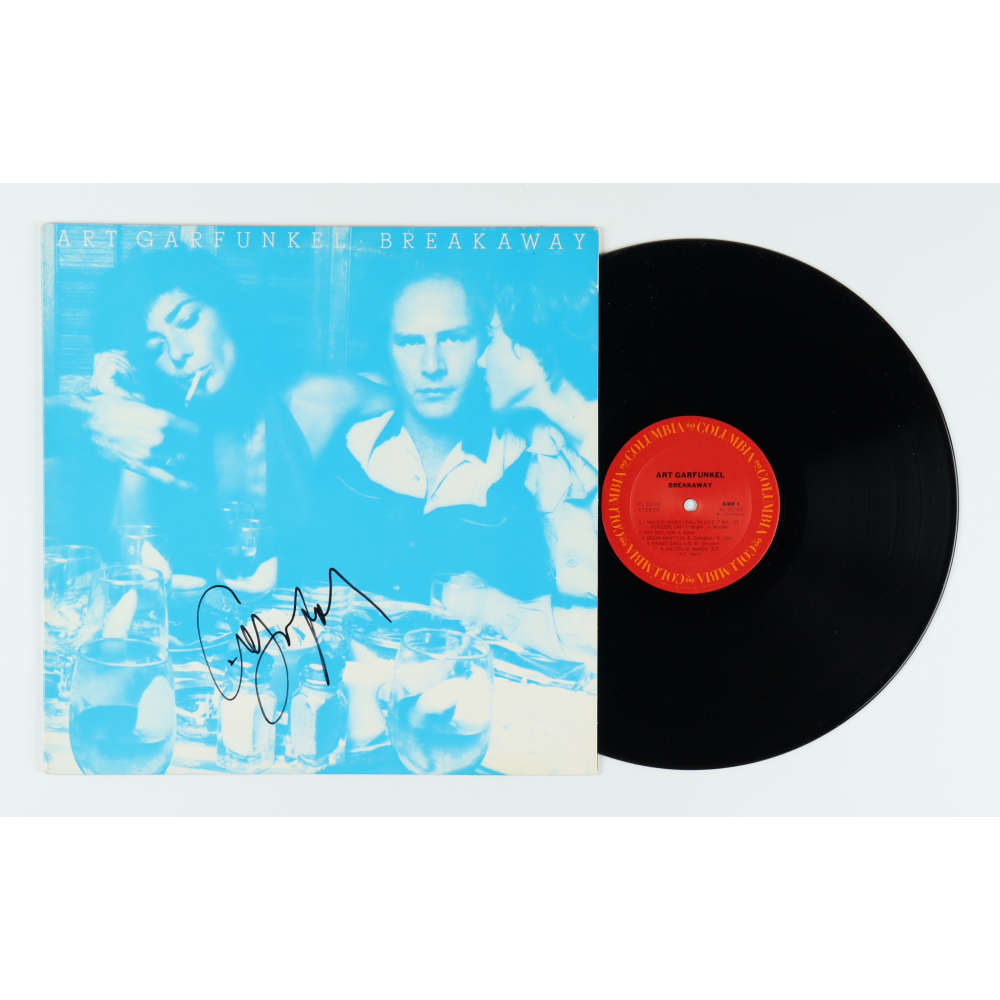 Art Garfunkel Signed "Breakaway" Vinyl Record Album (ACOA) | Pristine ...