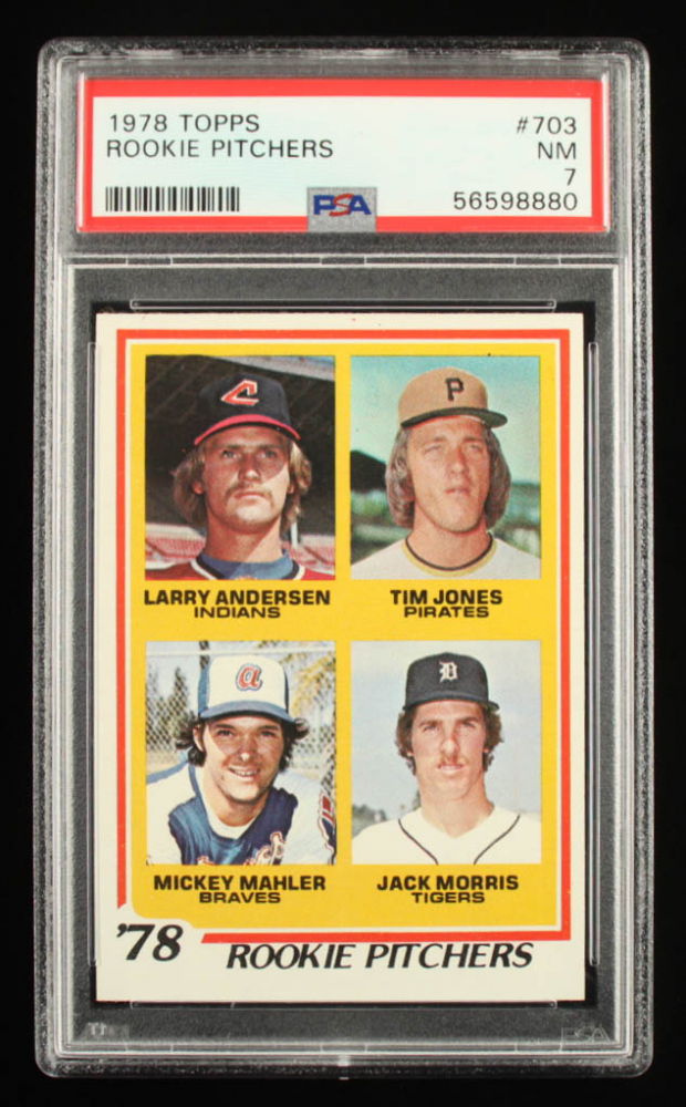 Larry Andersen / Tim Jones Mickey Mahler / Jack Morris 1978 Topps #703 ...