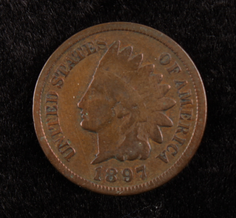 1897 Indian Head One Cent | Pristine Auction