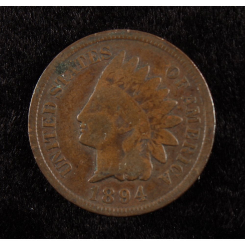 1894 Indian Head One Cent | Pristine Auction