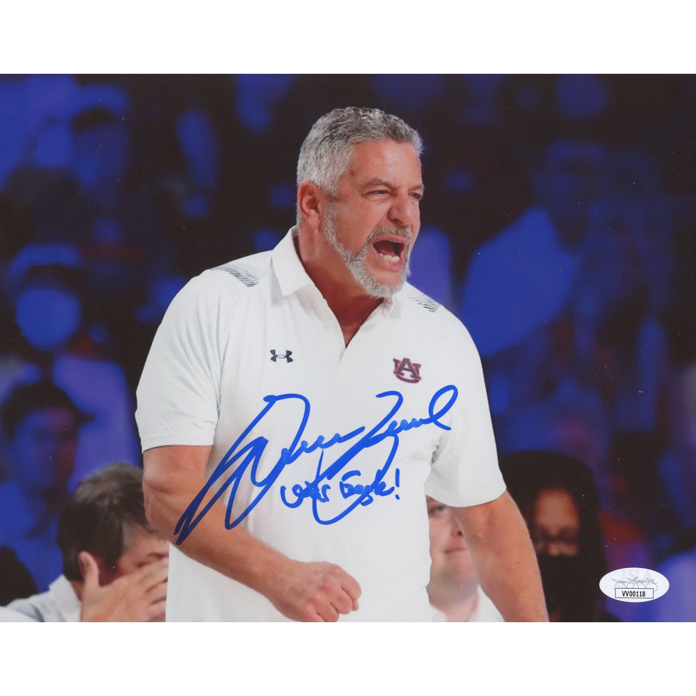 Bruce Pearl Signed Auburn Tigers 8x10 Photo Inscribed "War Eagle!" (JSA ...