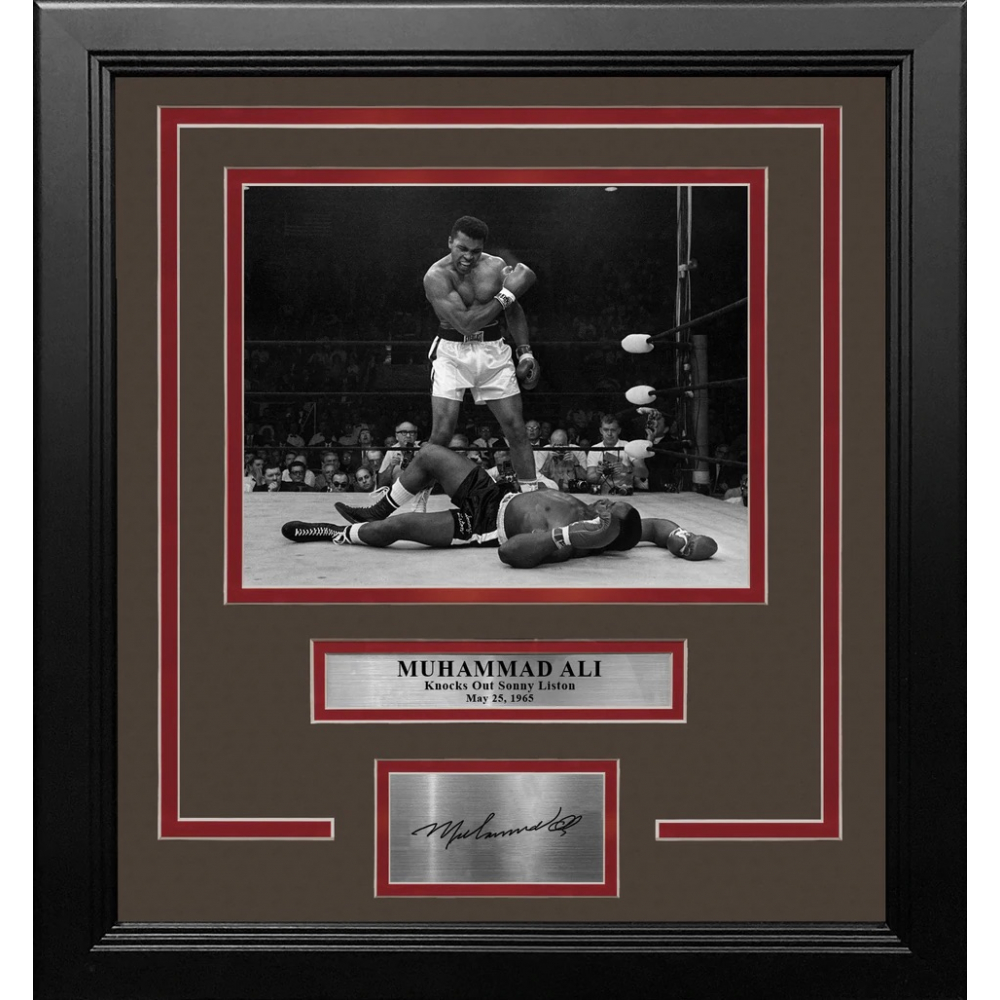 Muhammad Ali 17x17 Custom Framed Photo Display | Pristine Auction
