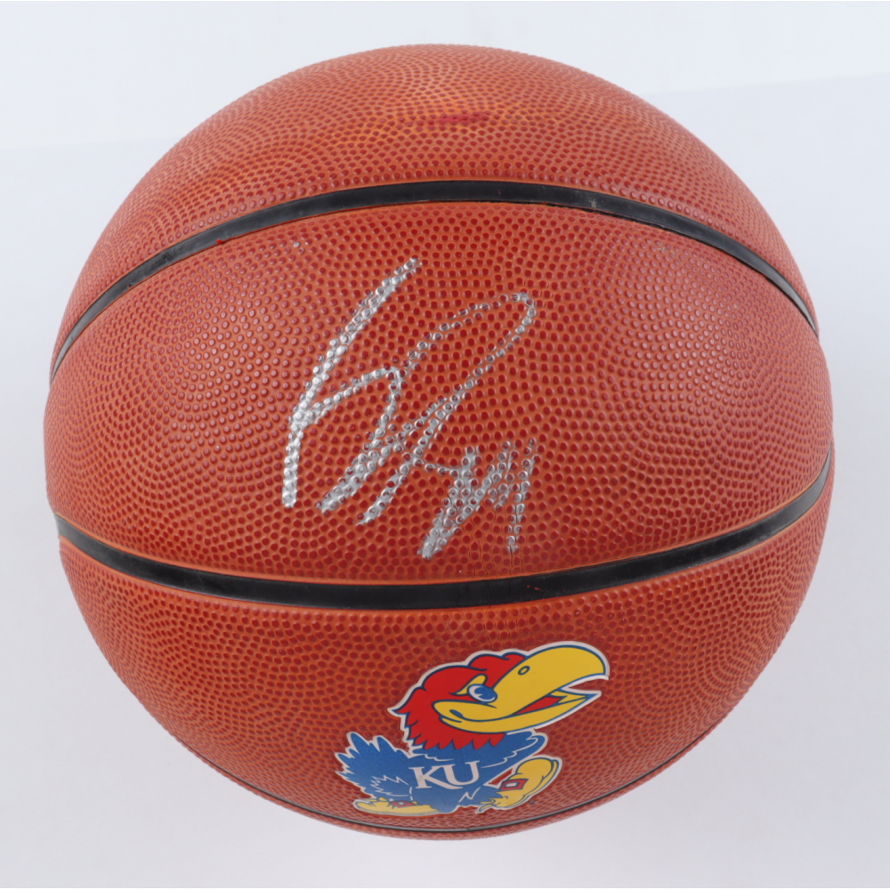 Bill Self Signed Jayhawks Logo Basketball (PSA) | Pristine Auction
