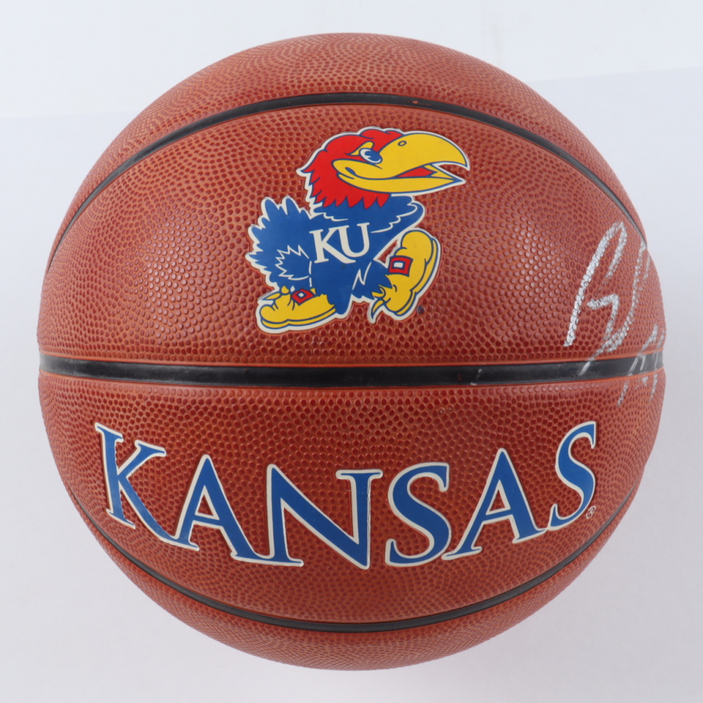 Bill Self Signed Jayhawks Logo Basketball (PSA) | Pristine Auction