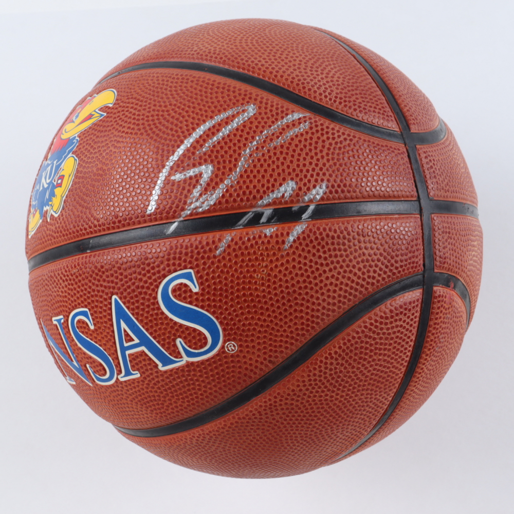 Bill Self Signed Jayhawks Logo Basketball (PSA) | Pristine Auction