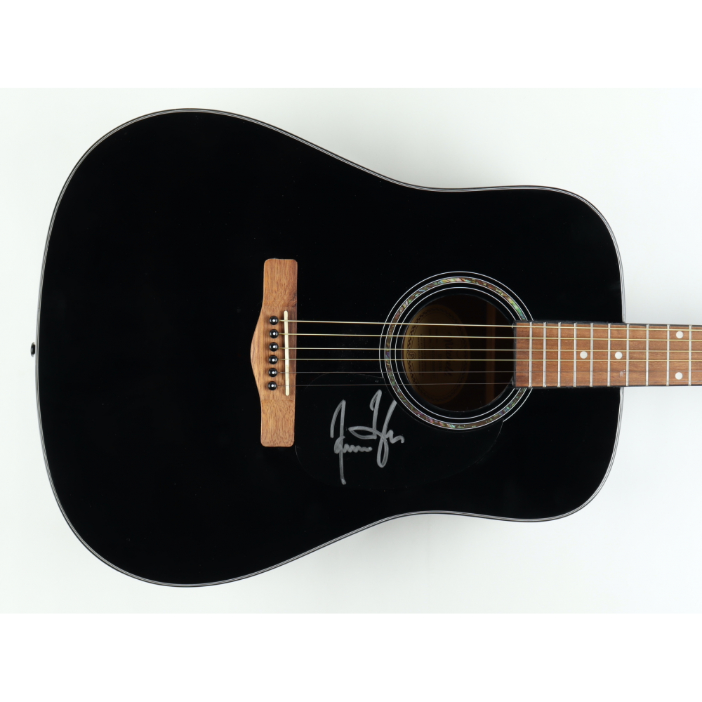 James Taylor Signed 40" Acoustic Guitar (AutographCOA) | Pristine Auction