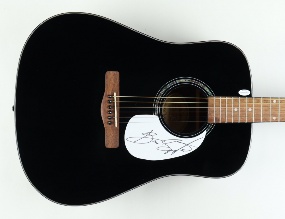 Bruce Springsteen Signed 40" Acoustic Guitar (AutographCOA) | Pristine ...