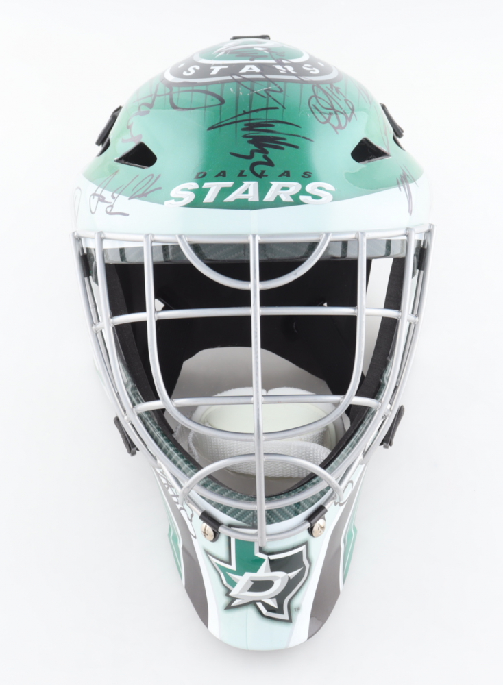 2016-2017 Stars Full-Size Goalie Mask Team-Signed by (22) with John ...