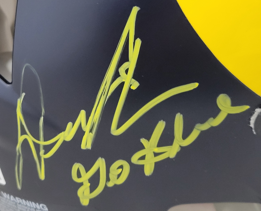 Daxton "Dax" Hill Signed Michigan Wolverines Full-Size Authentic On ...