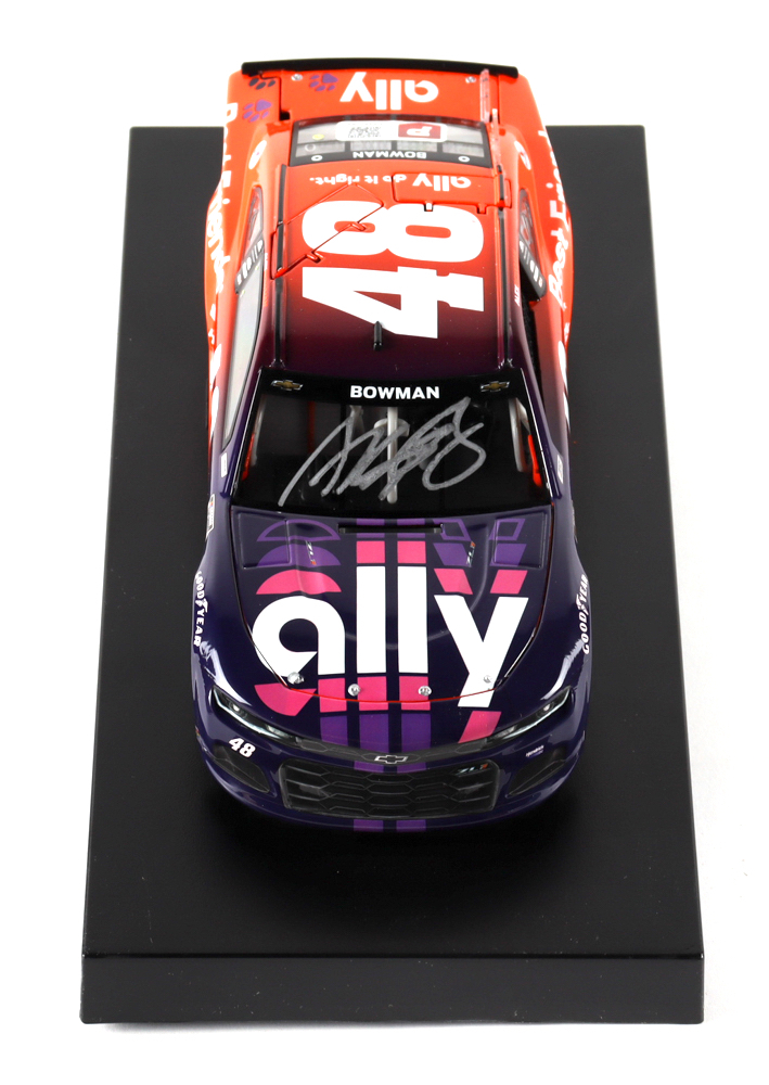 Alex Bowman Signed 2021 NASCAR #48 Ally Best Friends Camaro - 1:24 ...