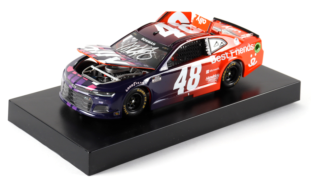 Alex Bowman Signed 2021 NASCAR #48 Ally Best Friends Camaro - 1:24 ...