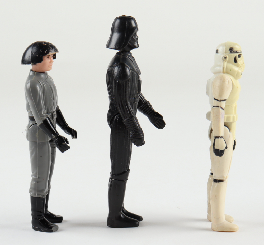 Set of (3) Original 1977 Hasbro "Star Wars" Action Figures with Darth ...