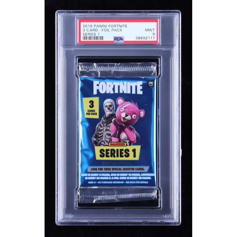 2019 Panini Fortnite Series 1 Trading Card Foil Pack with (3) Cards ...