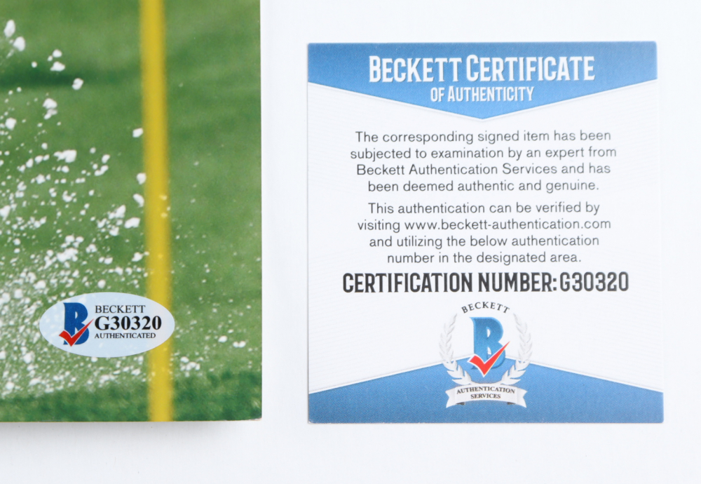 Justin Rose Signed 8x10 Photo (Beckett) | Pristine Auction