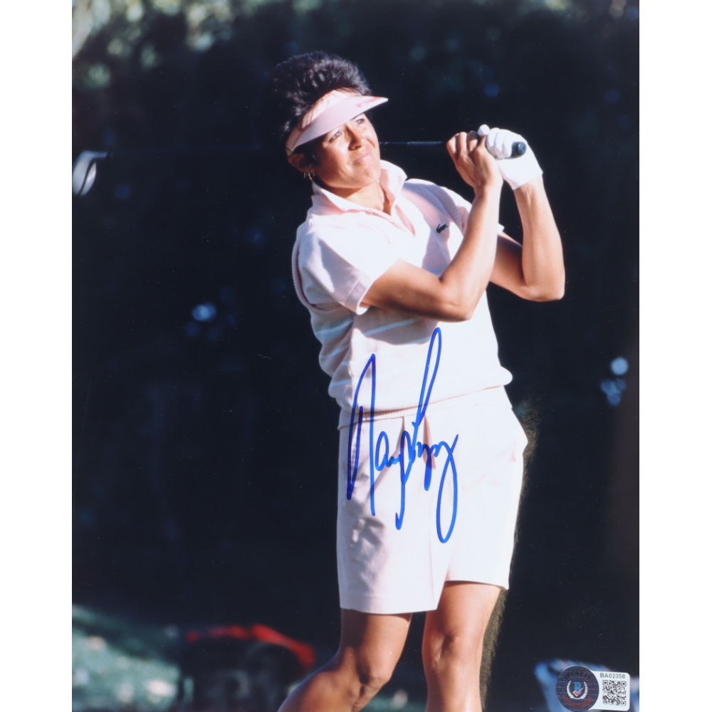 Nancy Lopez Signed 8x10 Photo (Beckett) | Pristine Auction