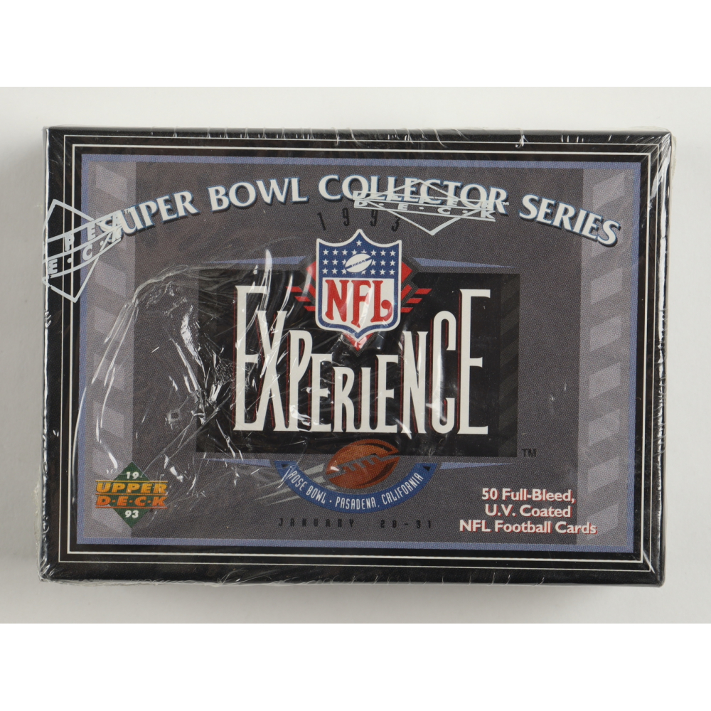 1993 Upper Deck NFL Experience Super Bowl Collector Series Complete Set ...