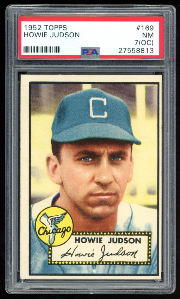 Howie Judson 1952 Topps #169 (PSA 7) (OC) | Pristine Auction