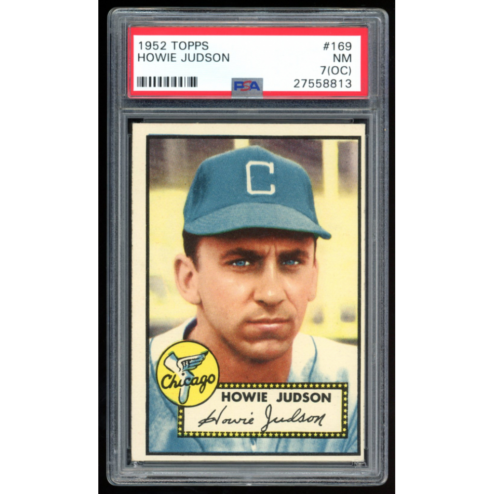 Howie Judson 1952 Topps #169 (PSA 7) (OC) | Pristine Auction