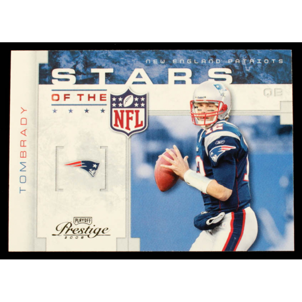Tom Brady 2008 Playoff Prestige Stars of the NFL #1 | Pristine Auction