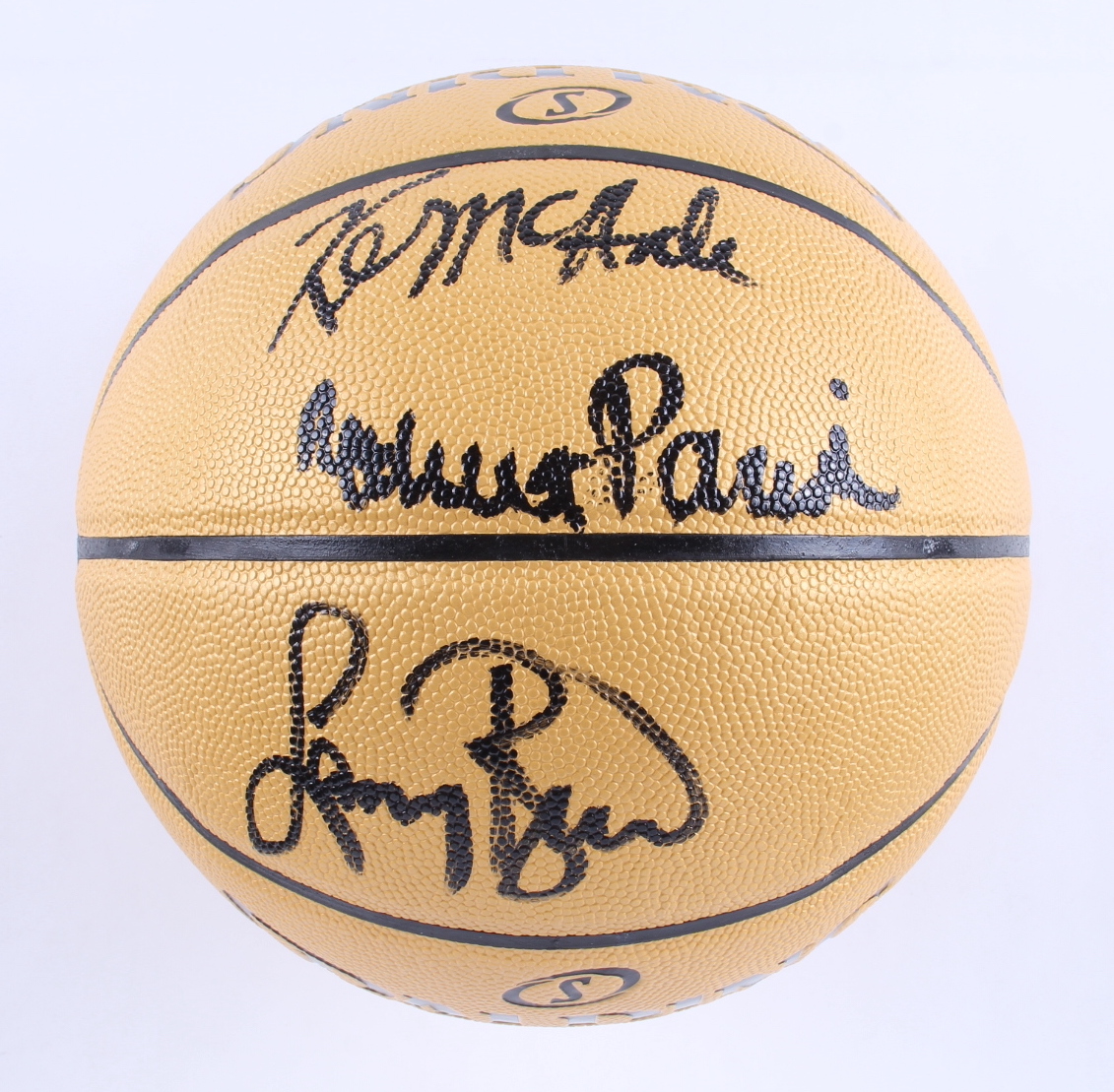 1981 Celtics The Champions Logo Basketball Team-Signed by (7) With ...