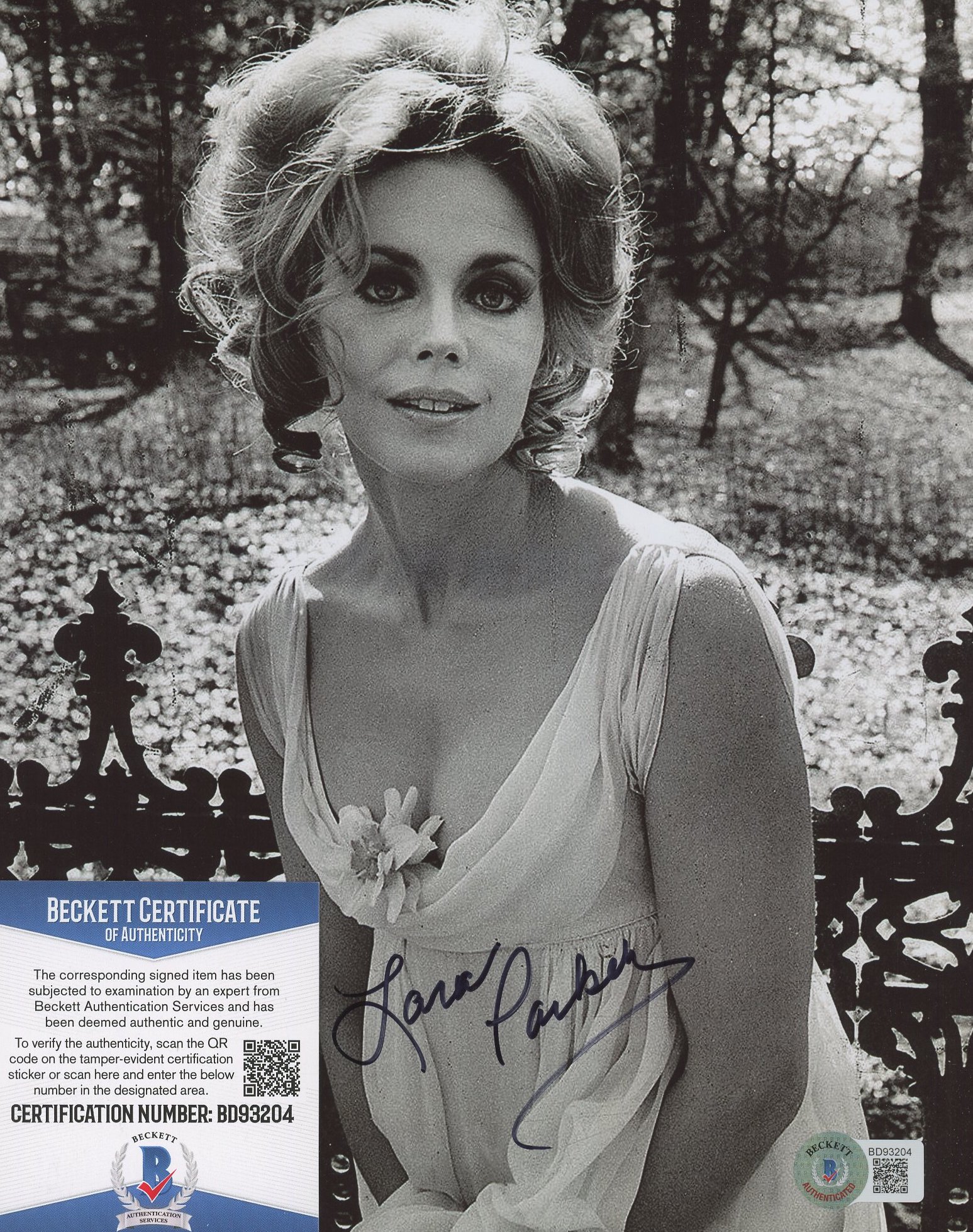 Lara Parker Signed 8x10 Photo (Beckett) | Pristine Auction