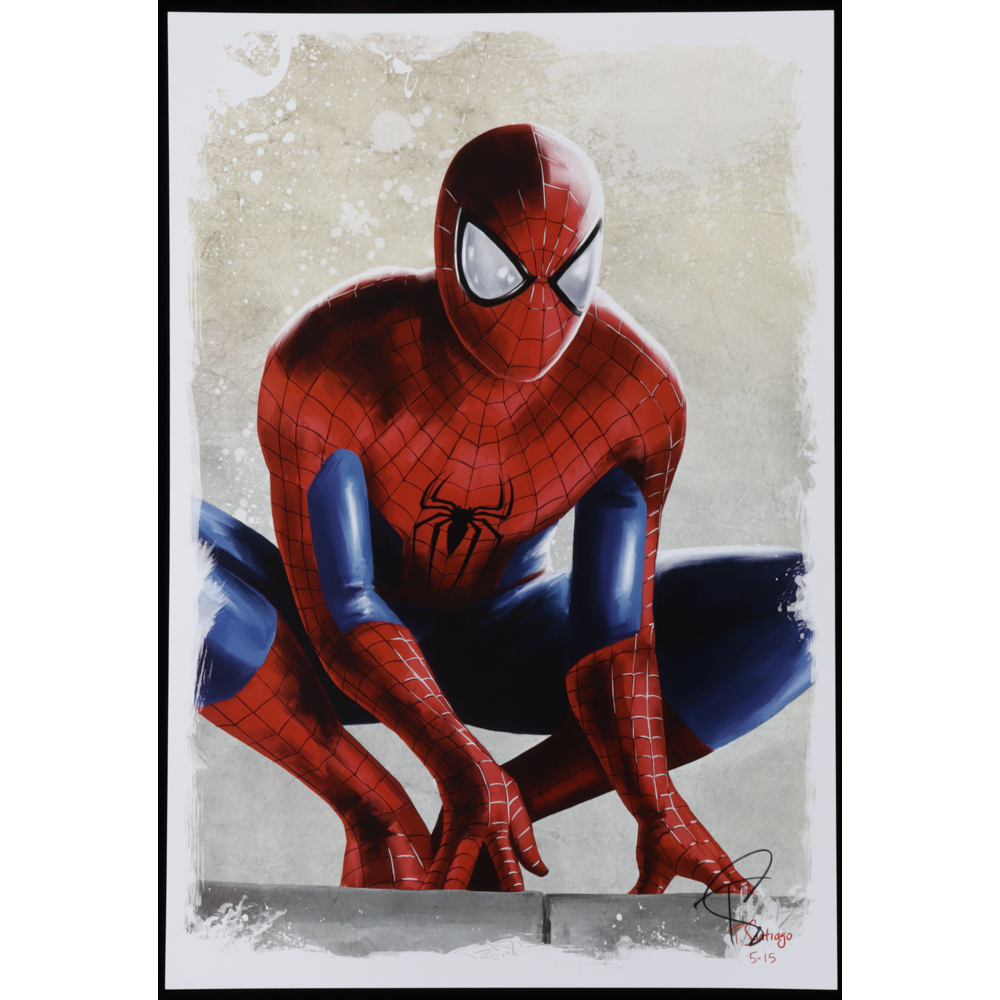 Spider-Man - Marvel Comics 13x19 Signed Lithograph by Tony Santiago (PA ...