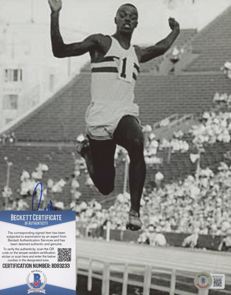 Ralph Boston Signed Team USA 8x10 Photo (Beckett) | Pristine Auction