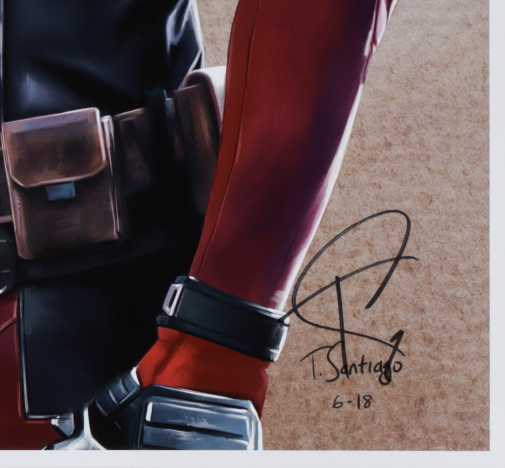 Tony Santiago - Deadpool - Marvel Comics 13x19 Signed Lithograph (PA ...