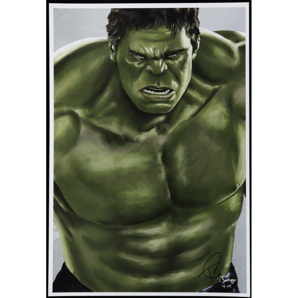 Hulk - The Avengers - Marvel Comics 13x19 Signed Lithograph by Tony ...