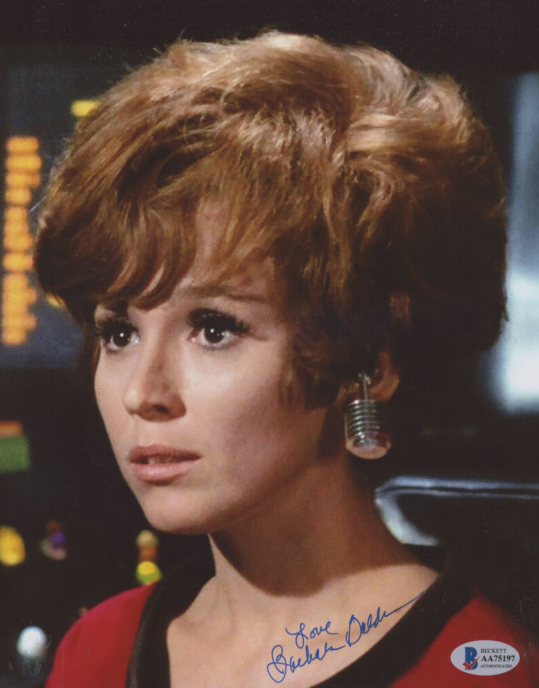 Barbara Baldavin Signed "Star Trek" 8x10 Photo Inscribed "Love ...