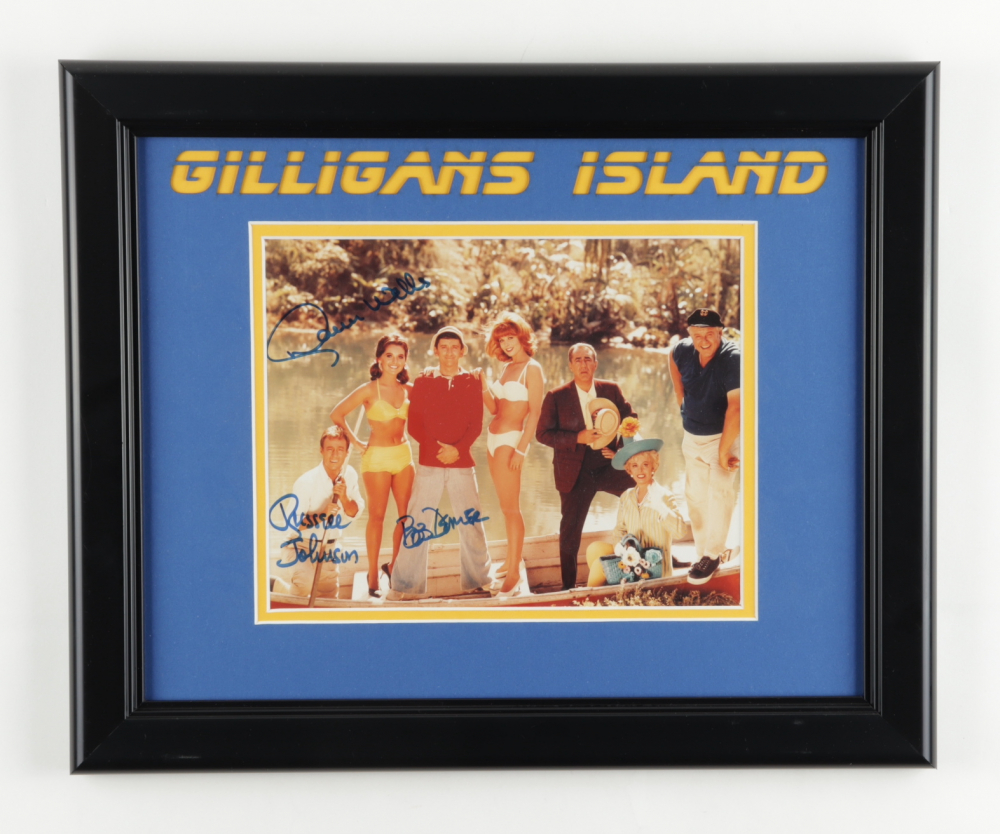 Bob Denver, Dawn Wells & Russell Johnson Signed "Gilligan's Island ...