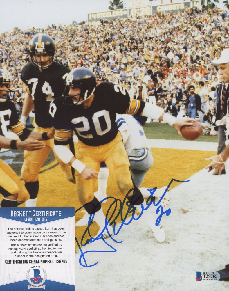 Rocky Bleier Signed Steelers 8x10 Photo (Beckett) | Pristine Auction
